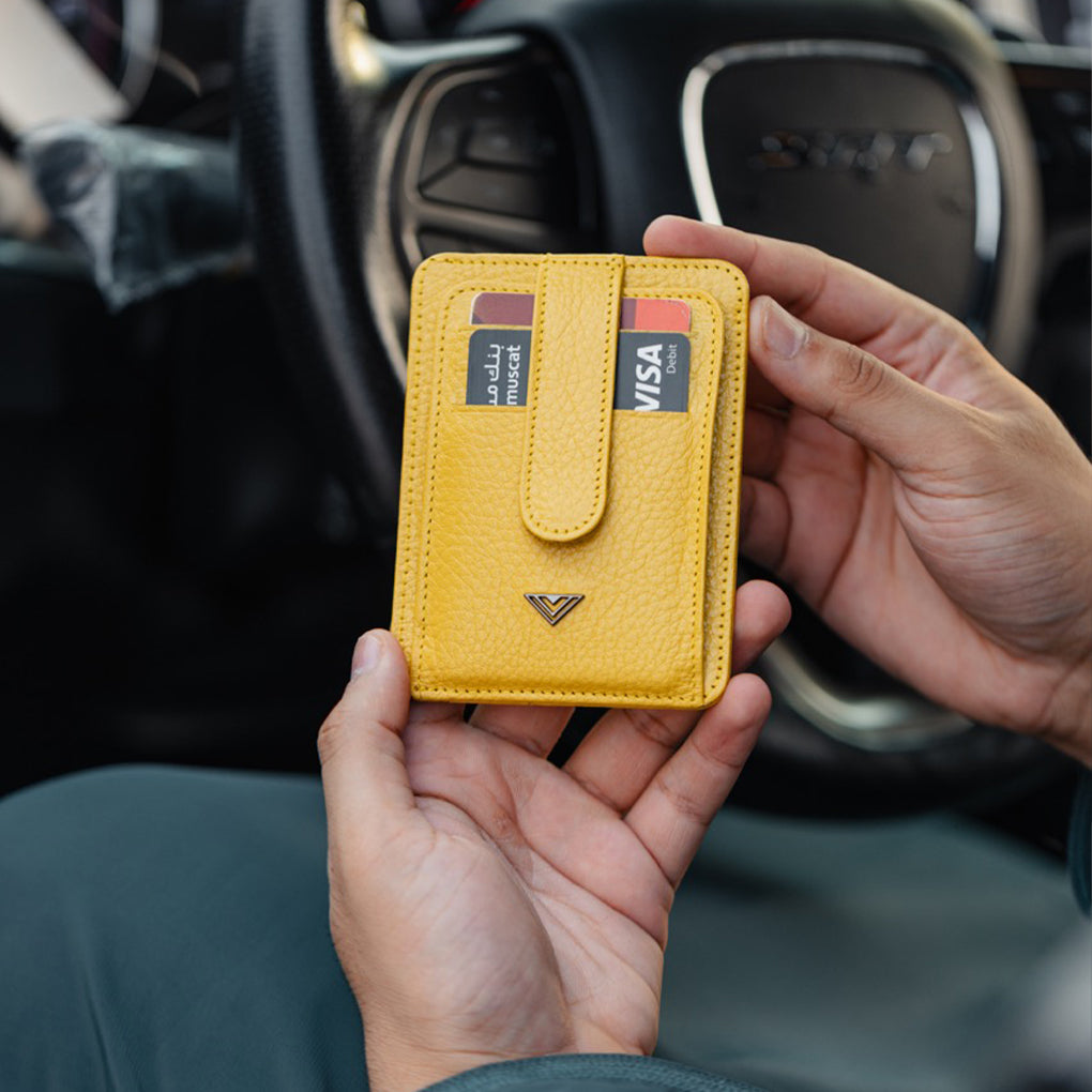 EXTEND Wallet 5121 - Yellow – Extend Leather Offical Website